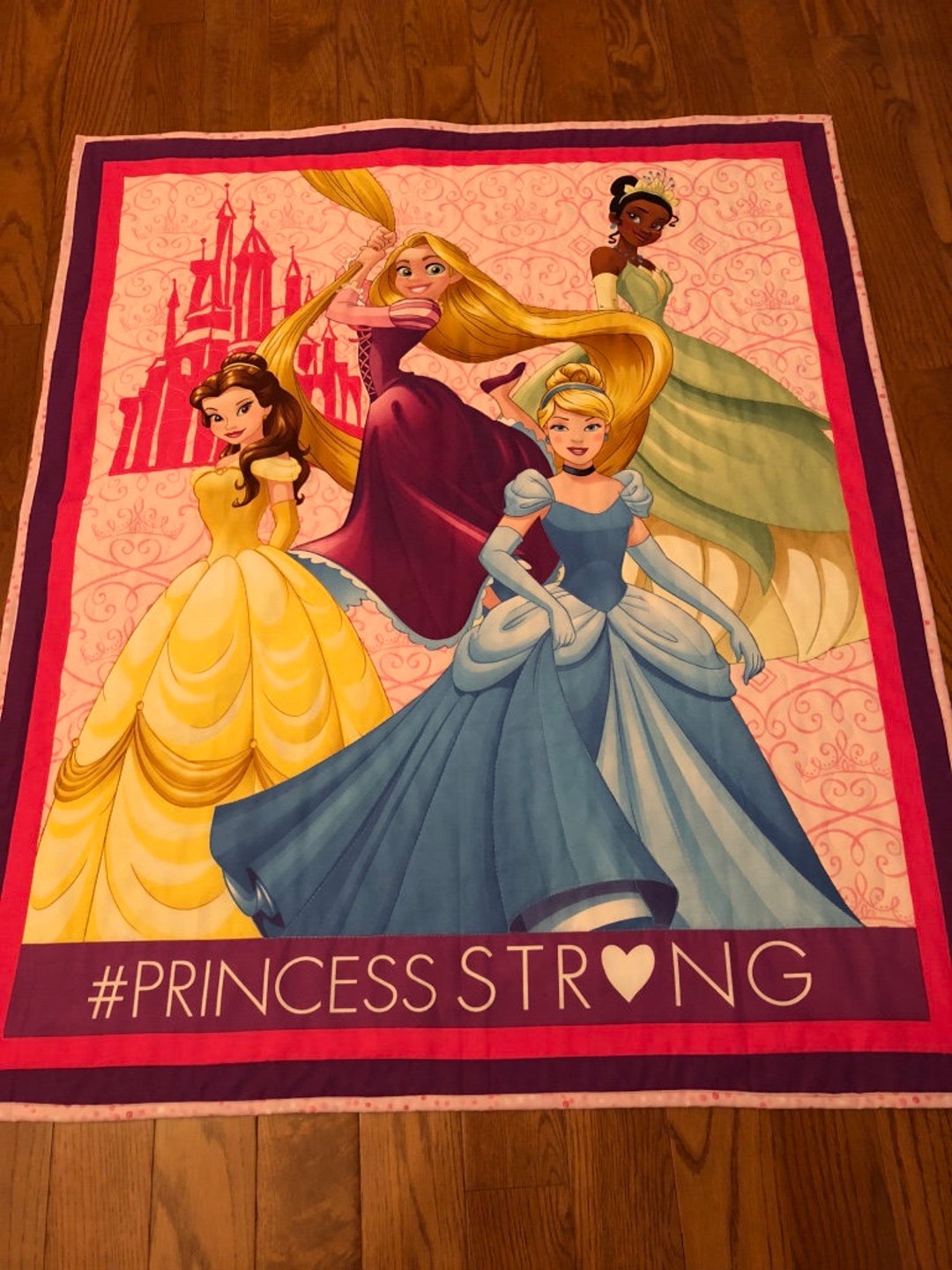 Disney Princess Quilt - Etsy