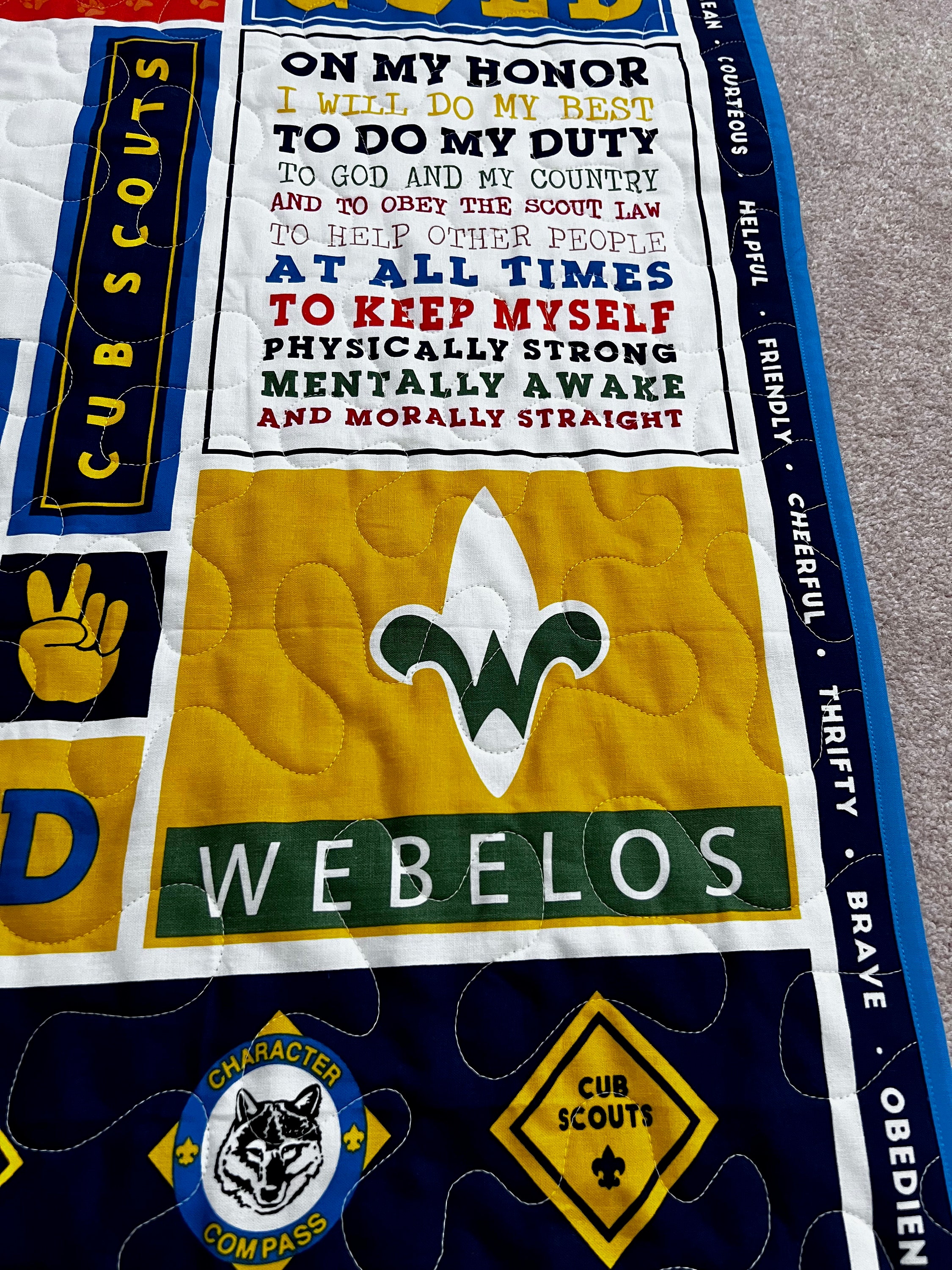 Cub Scout Wall Hanging - Etsy