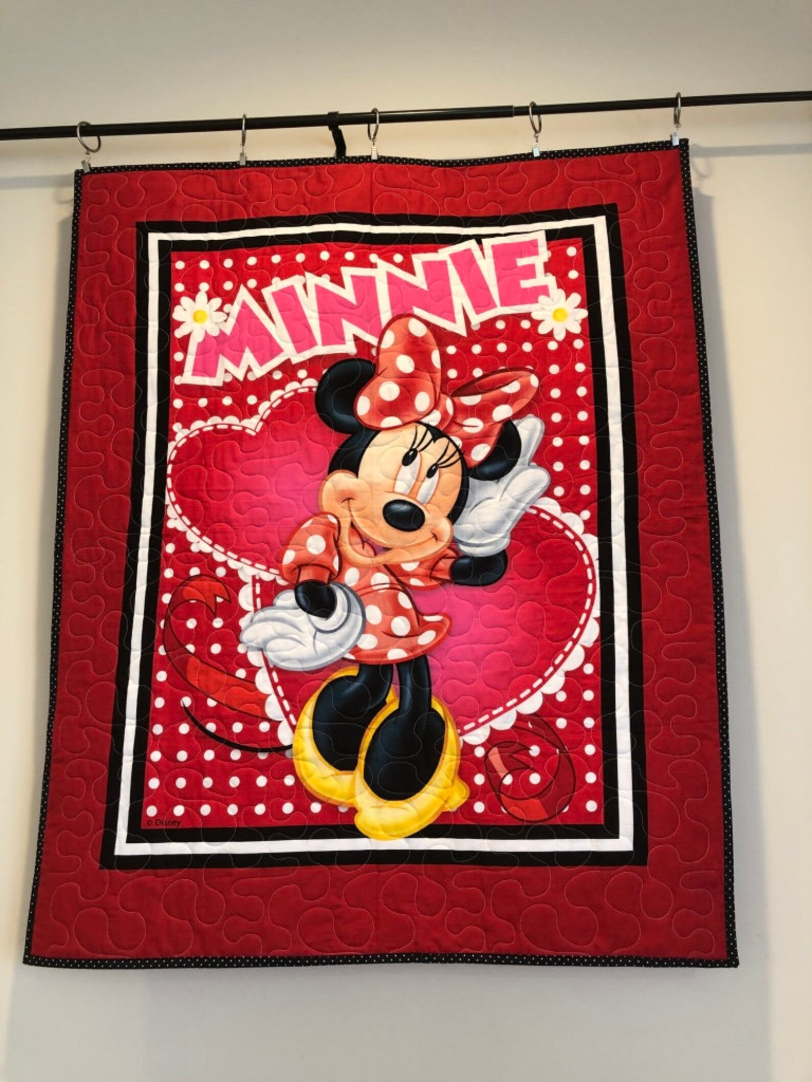 Minnie Mouse Quilt - Etsy