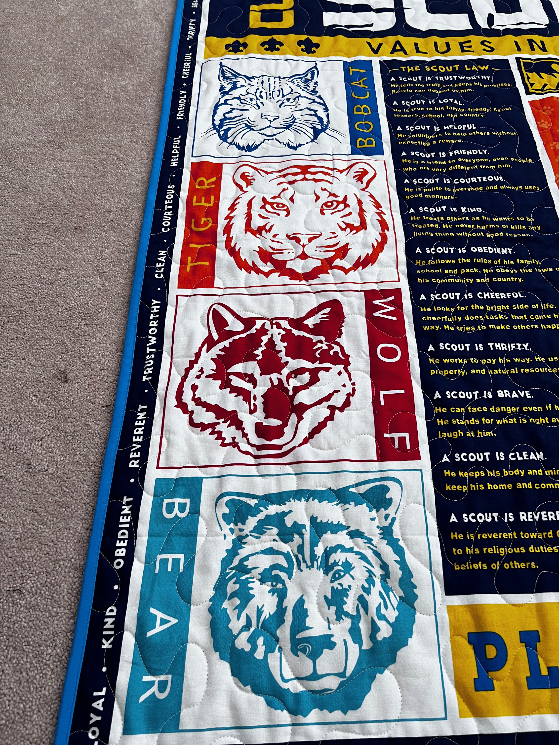 Cub Scout Wall Hanging - Etsy