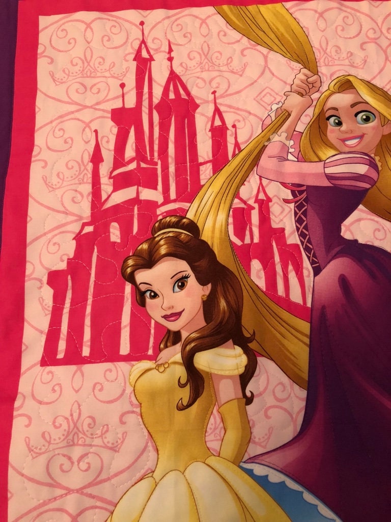 Disney Princess Quilt - Etsy
