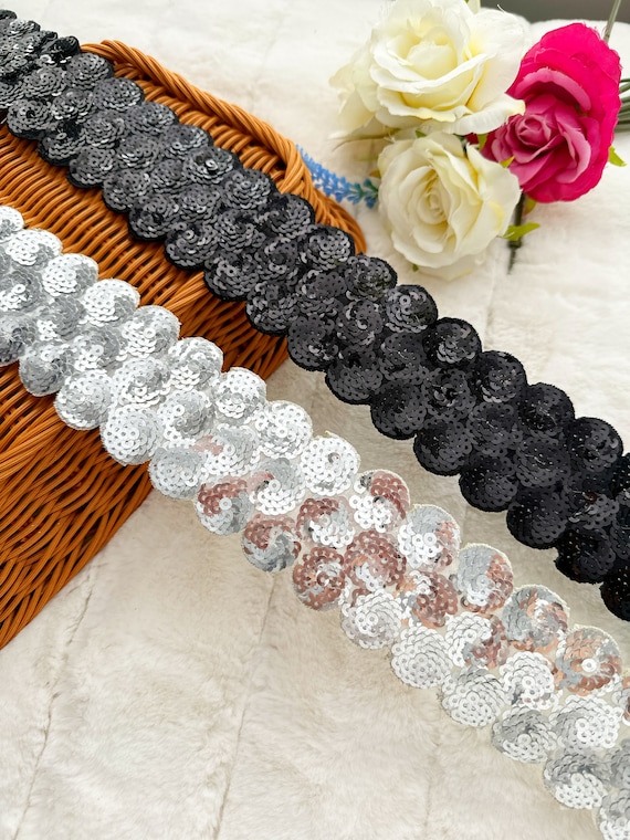Embellished lace trim store