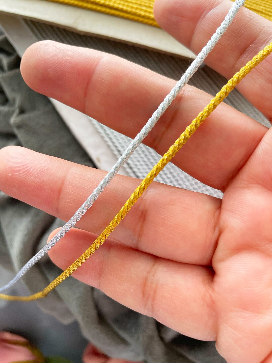 Silver/ Gold Craft Supply Dori Dress Lace Indian Crafting Sewing Dori ...