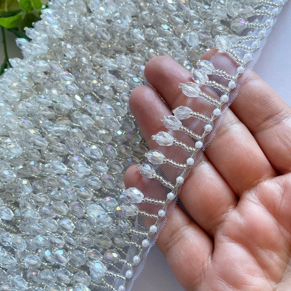 Crystal Bead Trim - Etsy