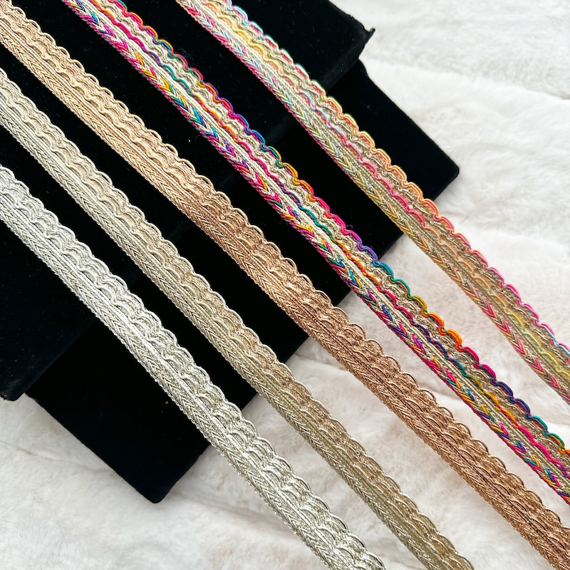 Dupatta Border Rainbow - Etsy UK