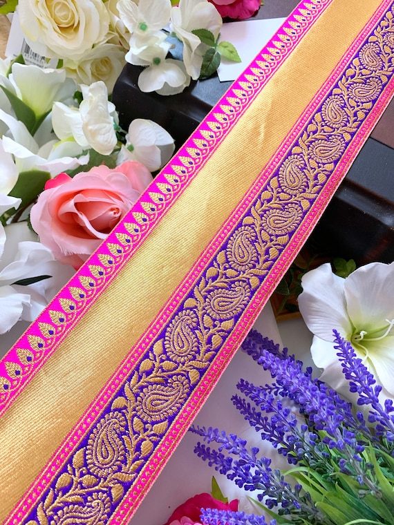 Bordure En Ruban Violet Poster For Sale Avec L'œuvre « Ruban De