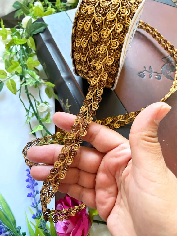 Hat Making & Hair Crafts metallic gimp braid,metallic Scroll Braid Trim ...