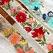 1 Yard Multicolour Indian Floral Embroidered Trim Cushion Covers ...