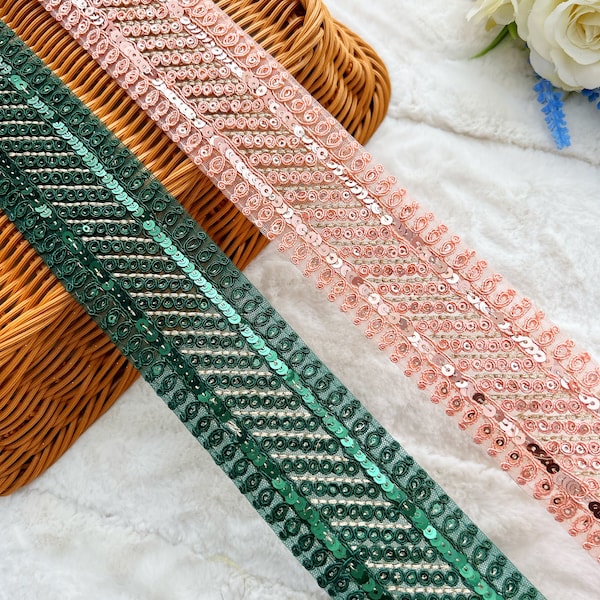 Green Fabric Trim - Etsy