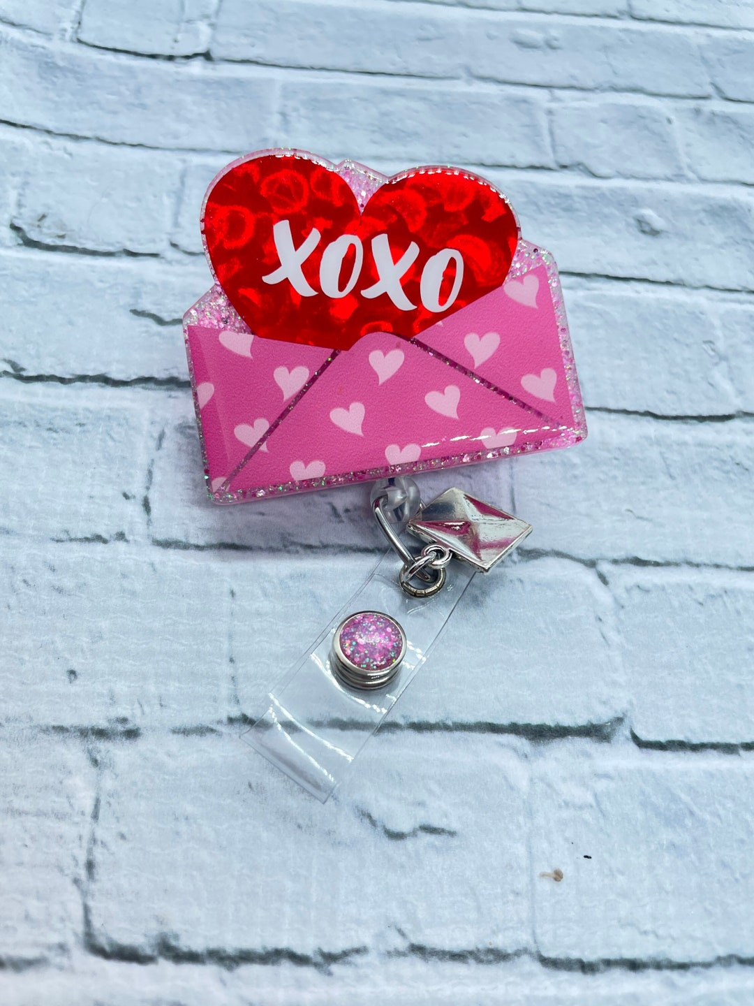 VALENTINE LETTER, Valentines Badge Reel, Badge Reel, Badge Reel ...
