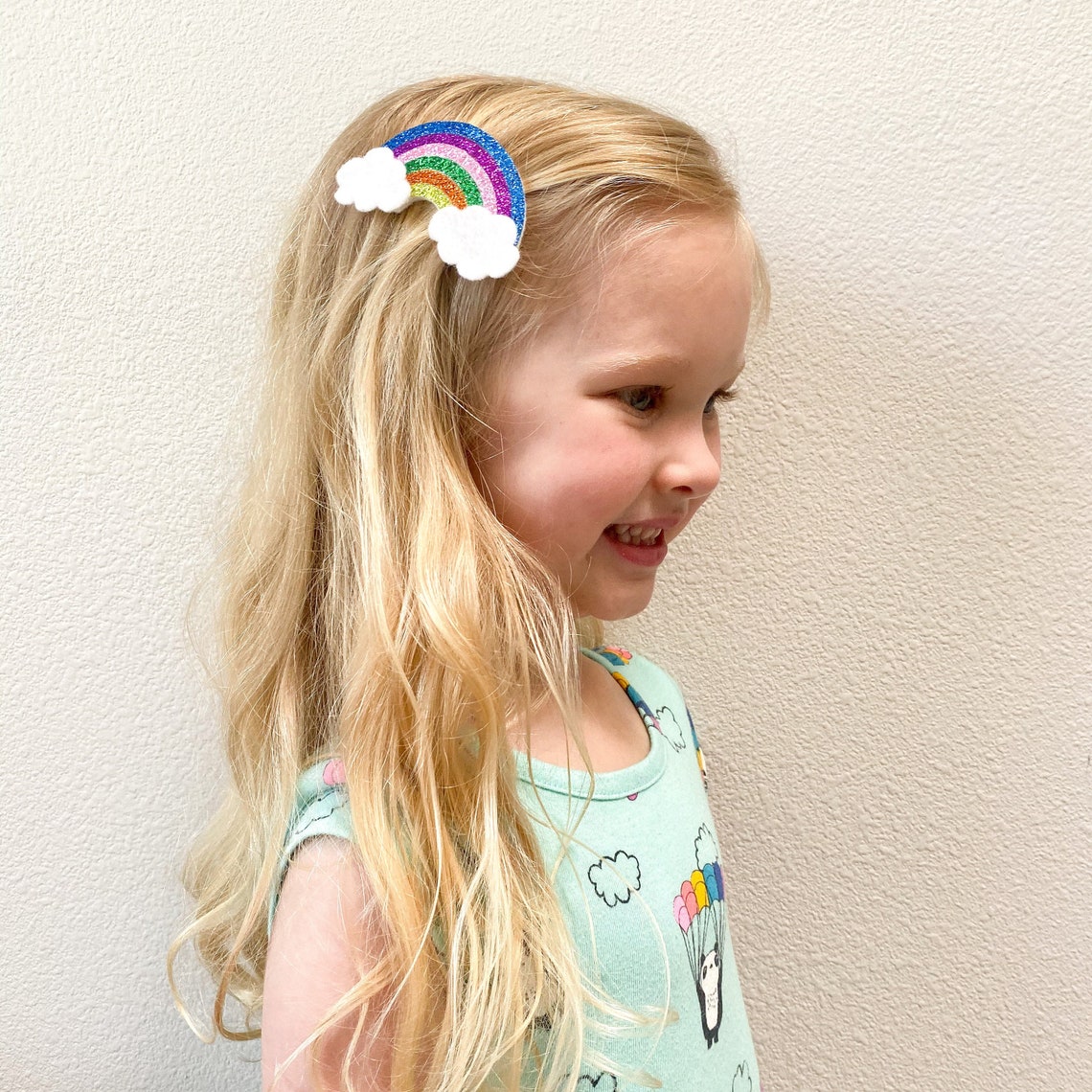Rainbow Hair Clip Rainbow Barrette Rainbow - Etsy
