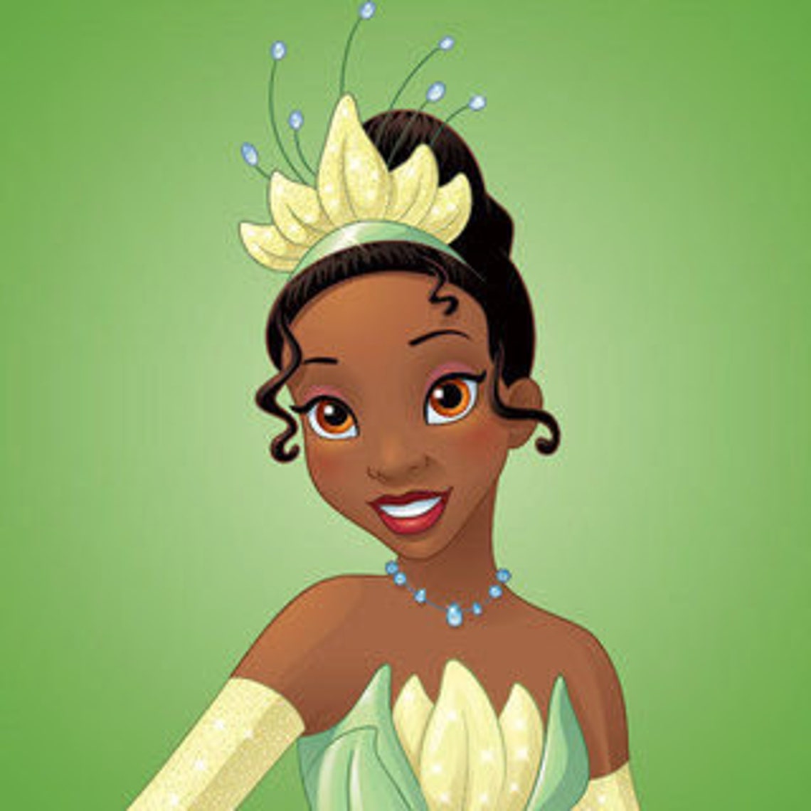 Tiana Crown Princess Crown Disney Princess Princess and | Etsy
