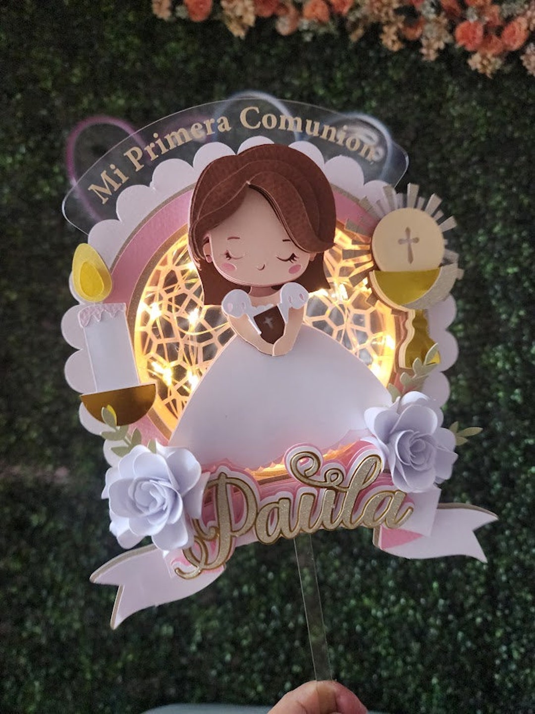 Cake Topper First Communion - Etsy