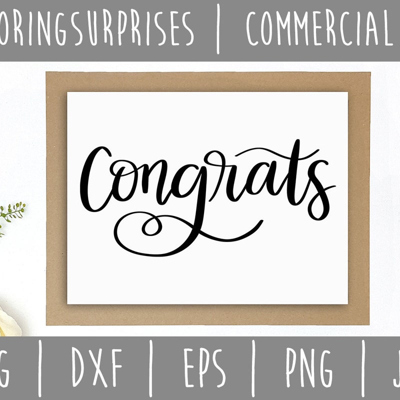 Congrats - Etsy