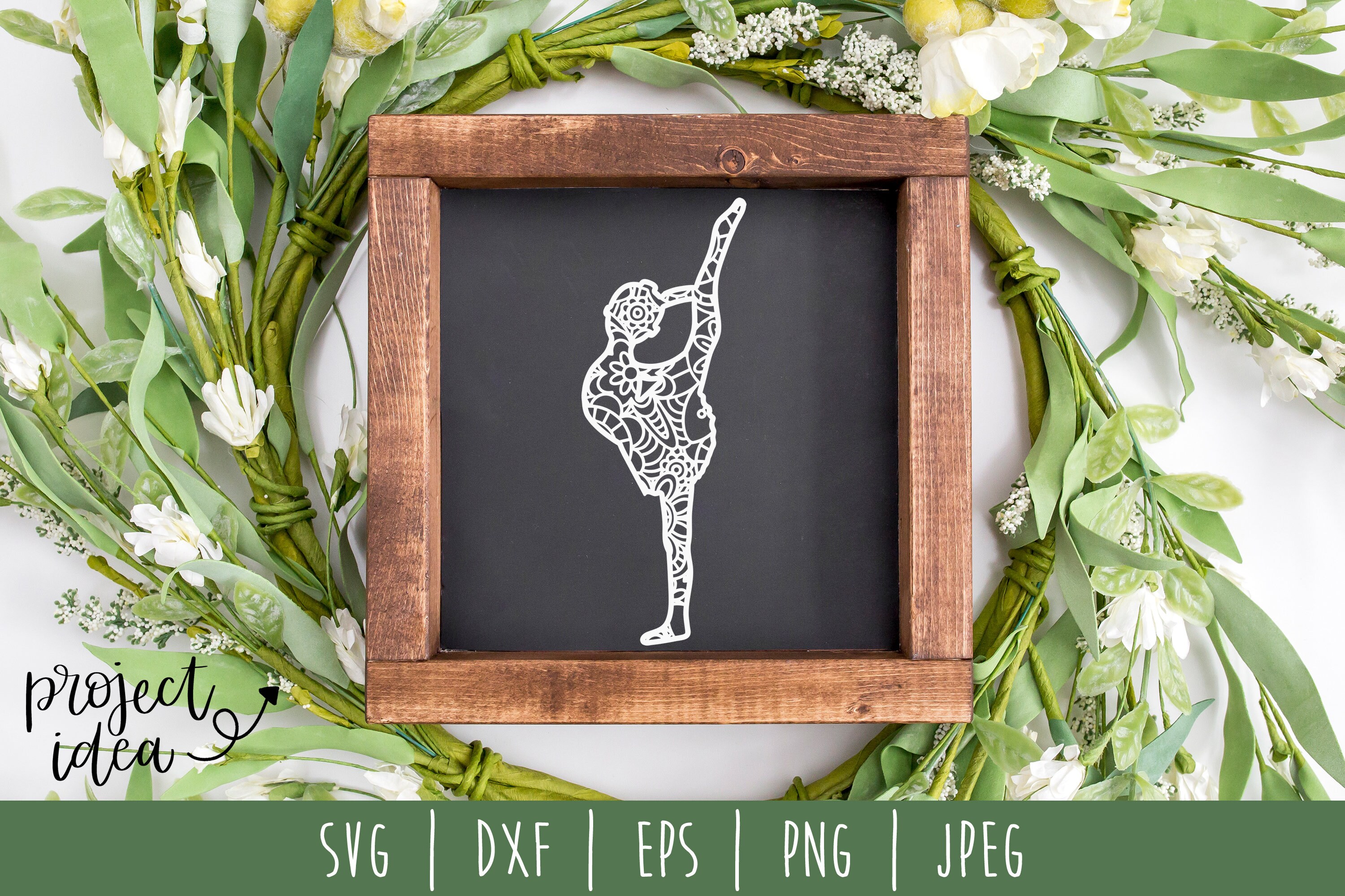 Ballerina Mandala Zentangle Bundle Set of 9 SVG / Dancer - Etsy