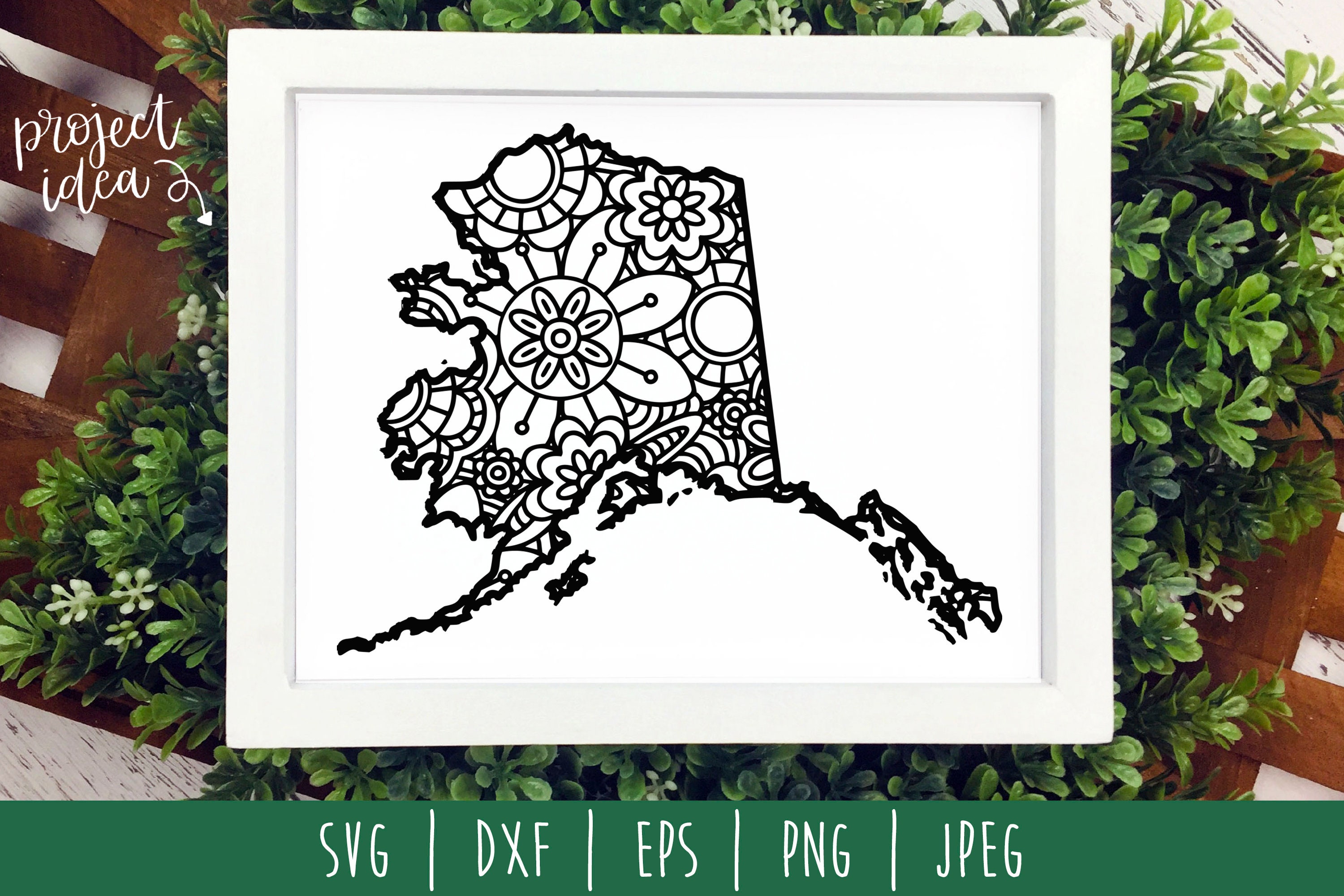 State Mandala Zentangle Bundle Set of 50 SVG / United States - Etsy
