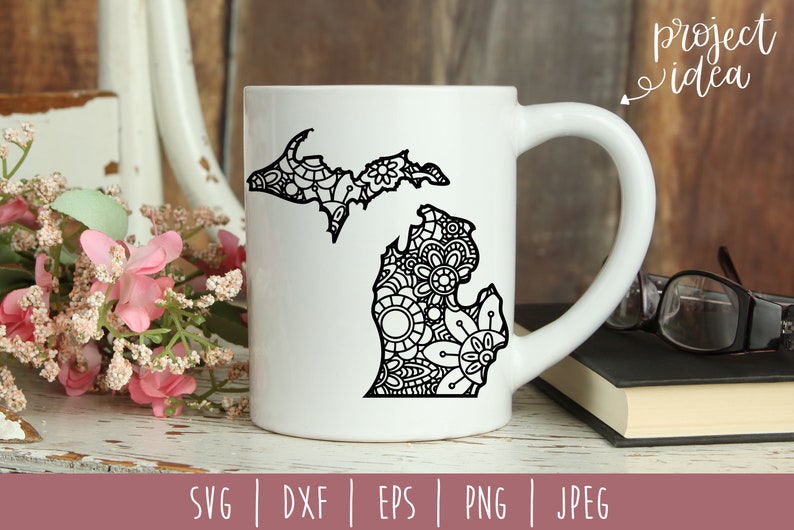 State Mandala Zentangle Bundle - Set of 50 SVG Cut File (digital ...