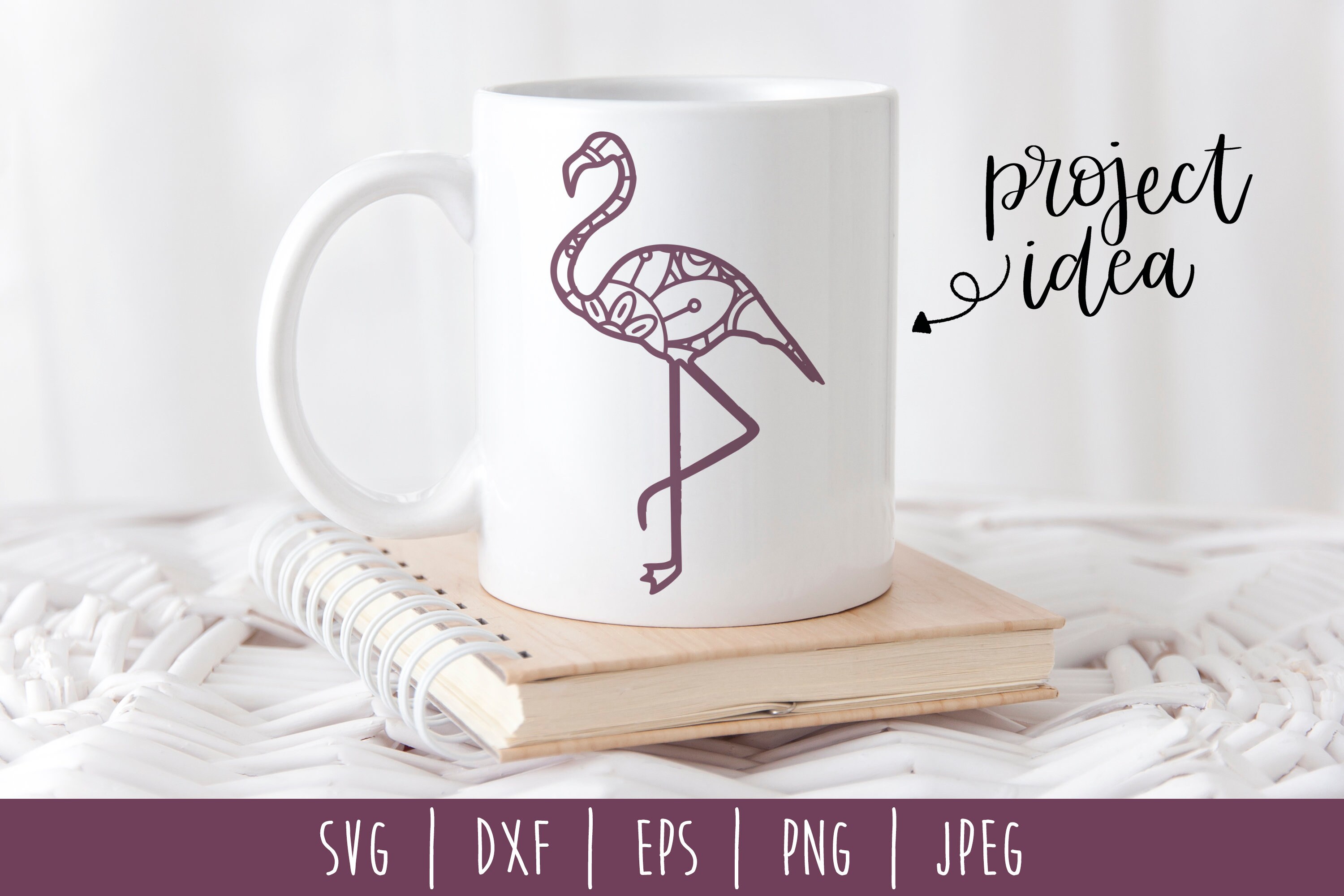 Flamingo Mandala Zentangle Bundle Digital Download / File - Etsy