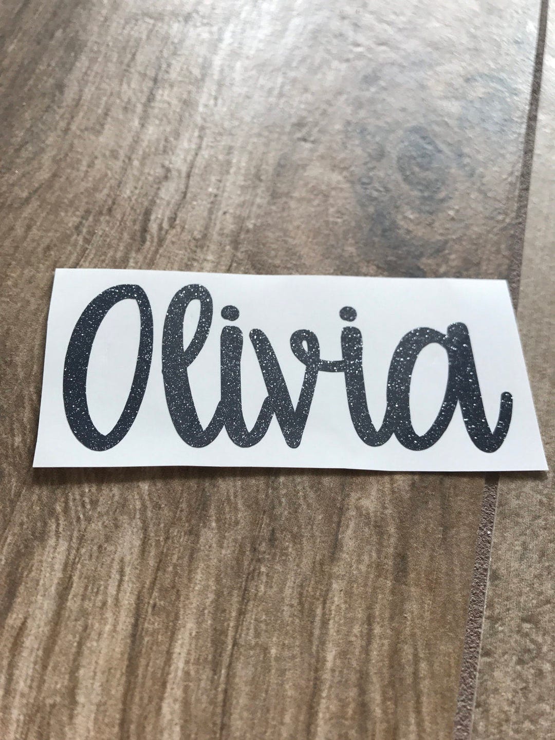Colleen Name Glitter Decal - Etsy