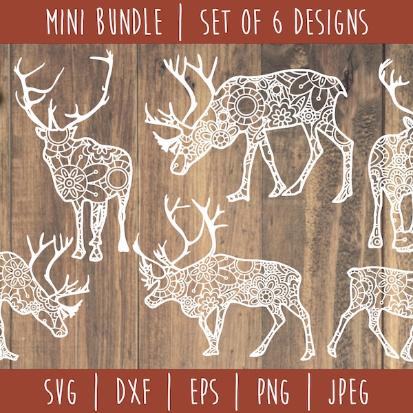 Zentangle Santa Svg - Etsy