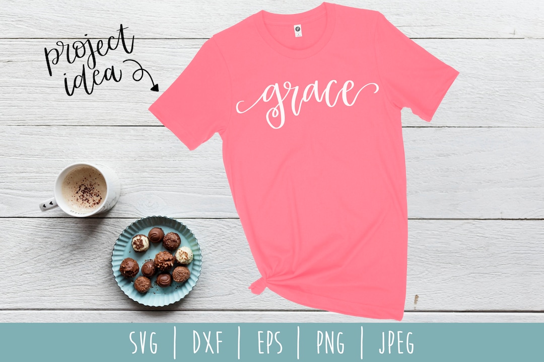 Grace Digital Download / Instant Download / File Hand Lettering / Hand ...