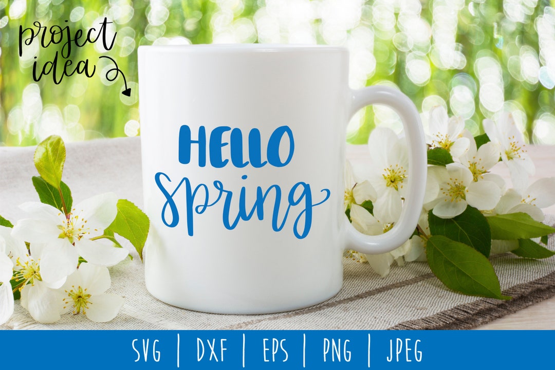 Hello Spring Digital Download / Instant Download / File Spring / Easter ...
