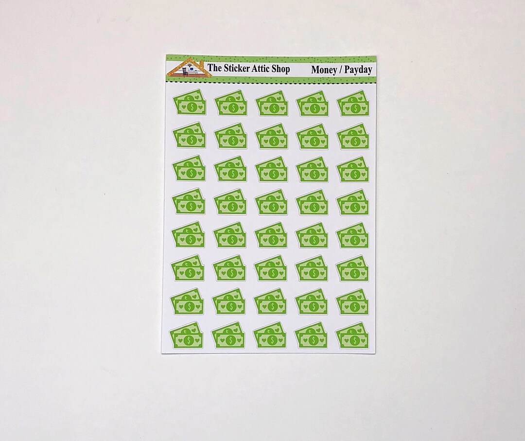 Mini Doodle Money / Payday / Budget / Finance Planner Stickers - Etsy