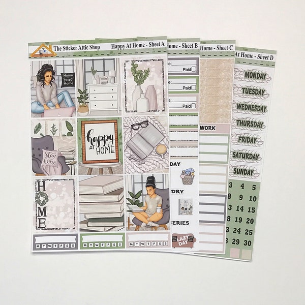 Happy Planner Weekly Stickers - Etsy