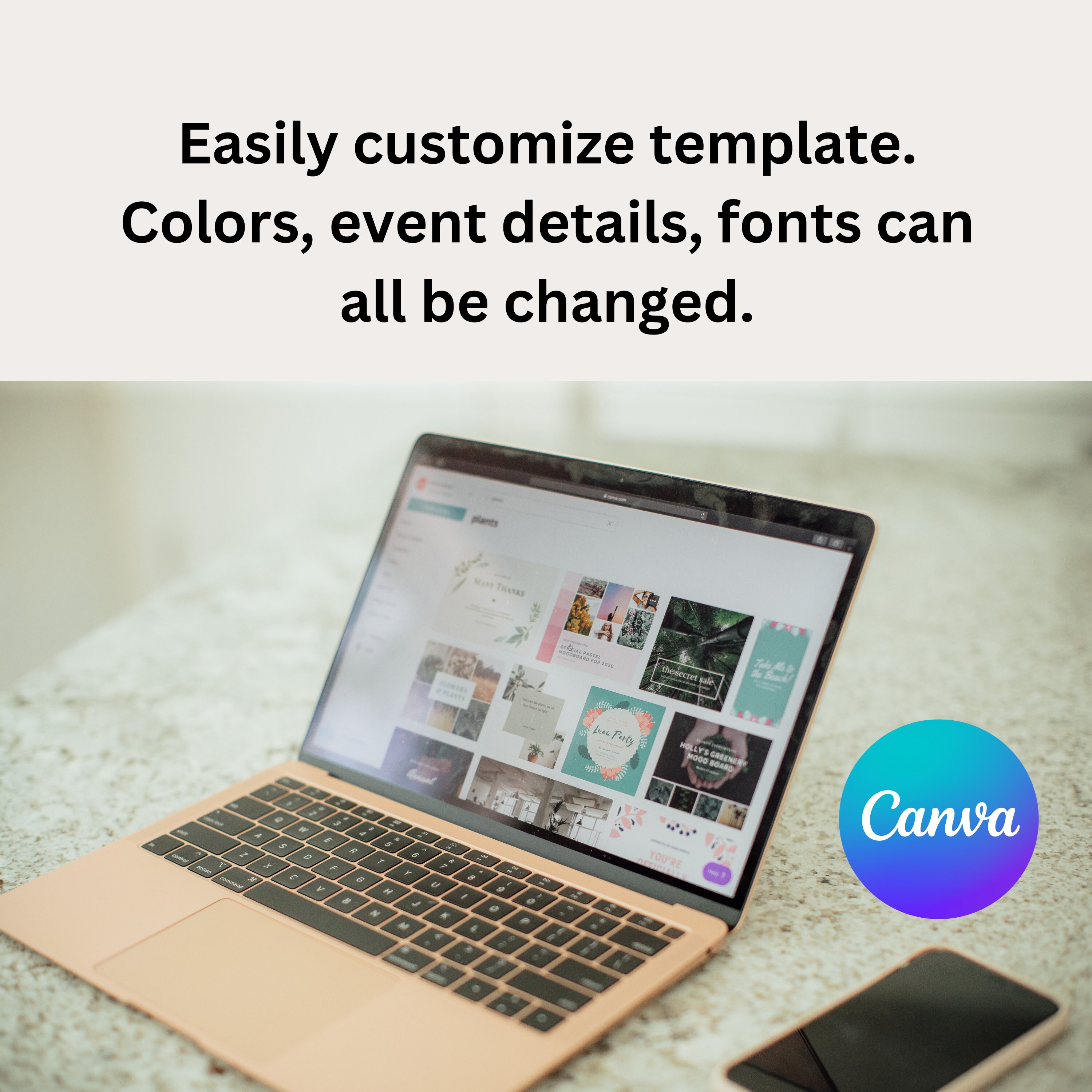 Clothing Swap Flyer Template: Boho Community Event, Social Media ...