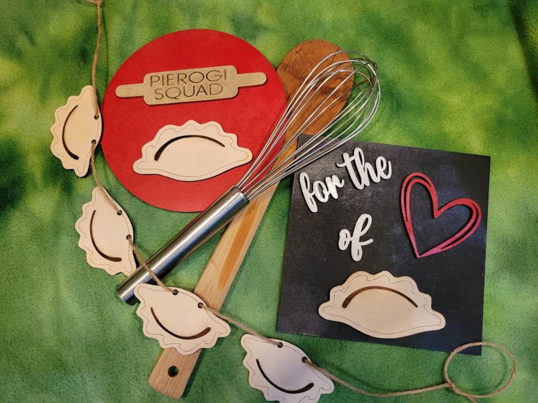 Pierogi Tiered Tray - for the Love of Pierogis - Pierogi Squad ...