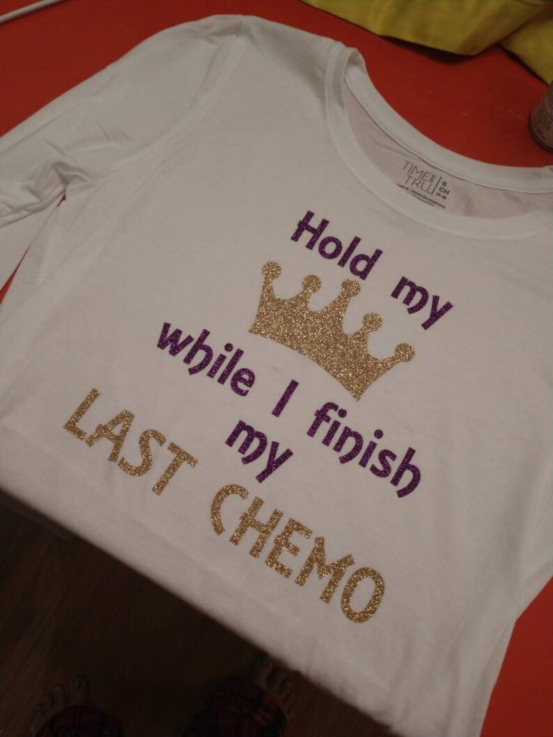 Hold My Crown While I Finish My Chemo Cancer Warriors / - Etsy