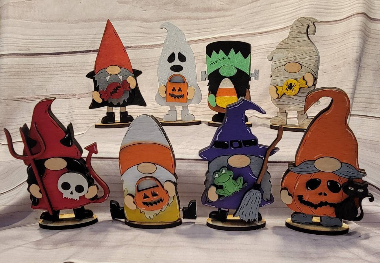Gnomie Halloween | Halloween Gnomes | Gnome for the Holidays ...