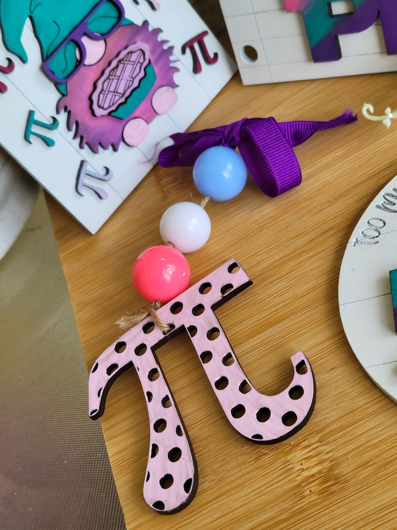 Pi Day | Math Classroom Decor | March 14th | Math Symbols | Tiered Tray ...