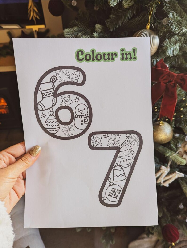Elf 67 Challenge Printable | Elf Activity Sheet | Christmas Maths ...