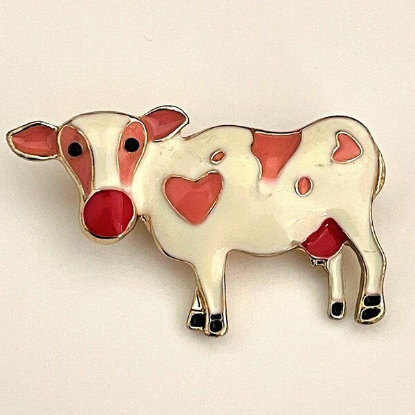 Cow Pin - Etsy