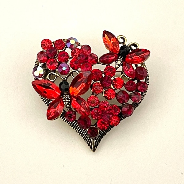 Valentine Brooch Etsy