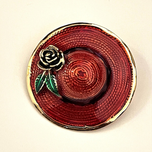 Hat Brooch - Etsy