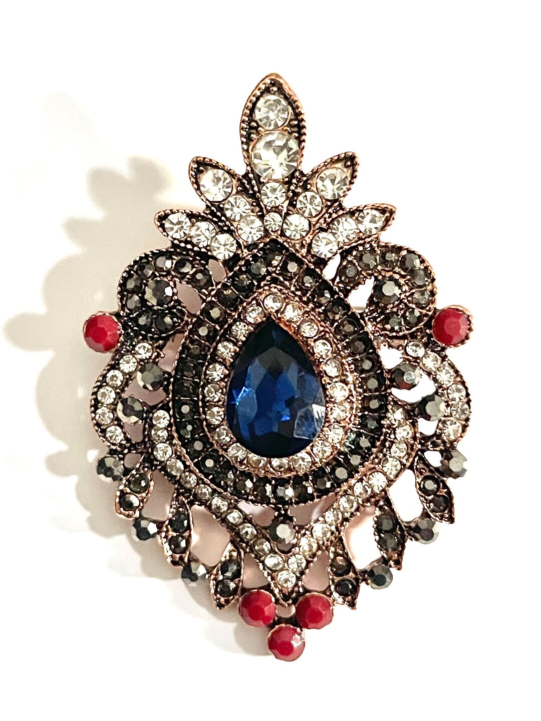 Vintage Elegant Baroque Brooch Pin YS11 - Etsy