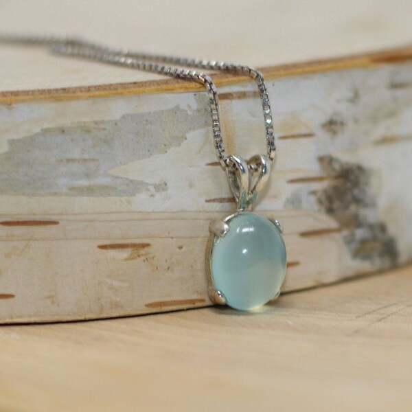 Aqua Blue Chalcedony - Etsy