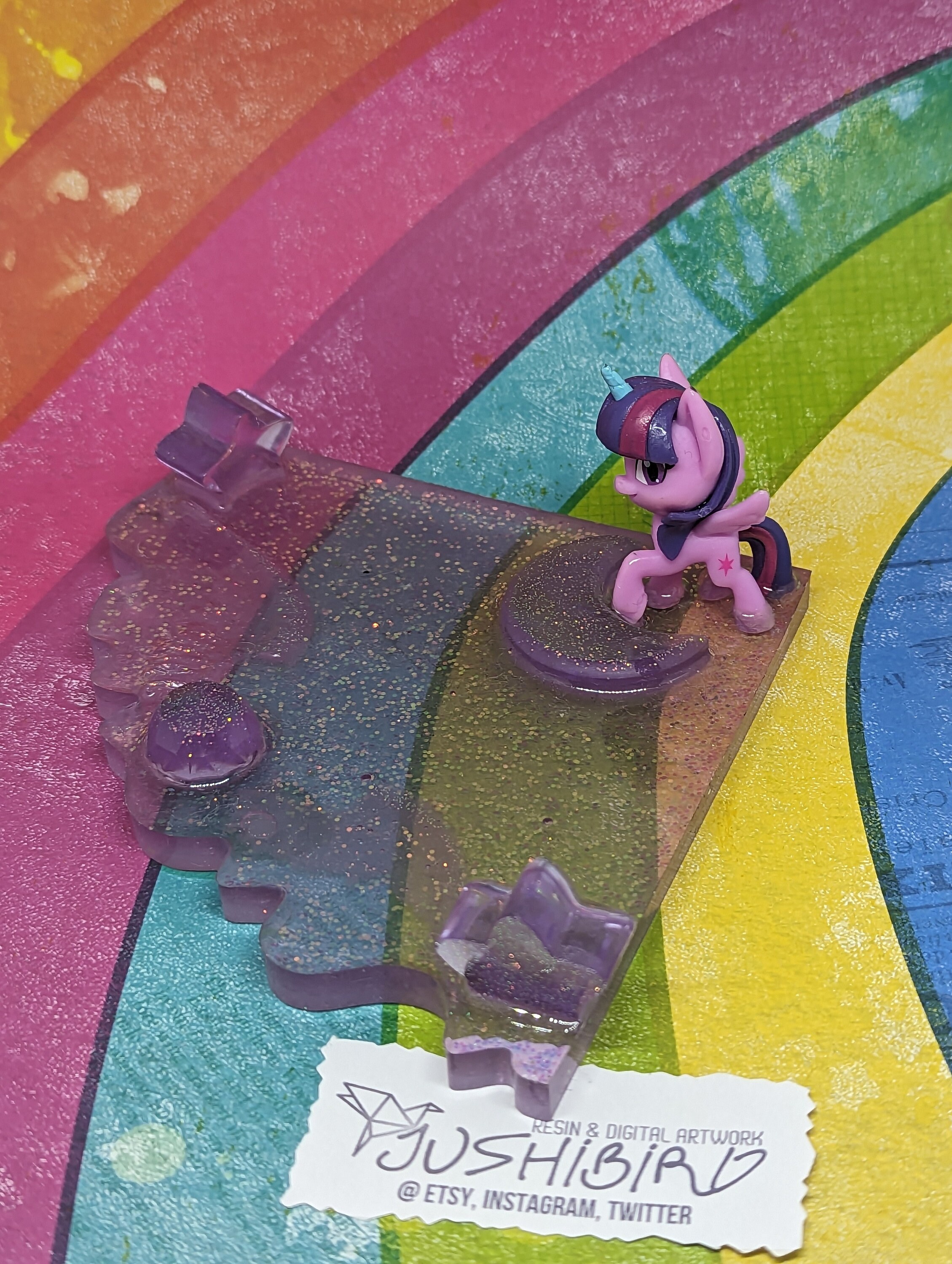 MLP Sparkle Pony Resin Phone Stand or Tray - Etsy