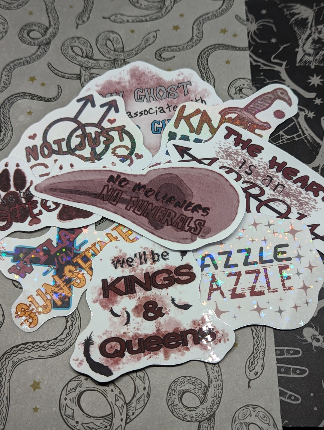 LAST CHANCE Grishaverse SOC Quote Sticker Pack - Etsy