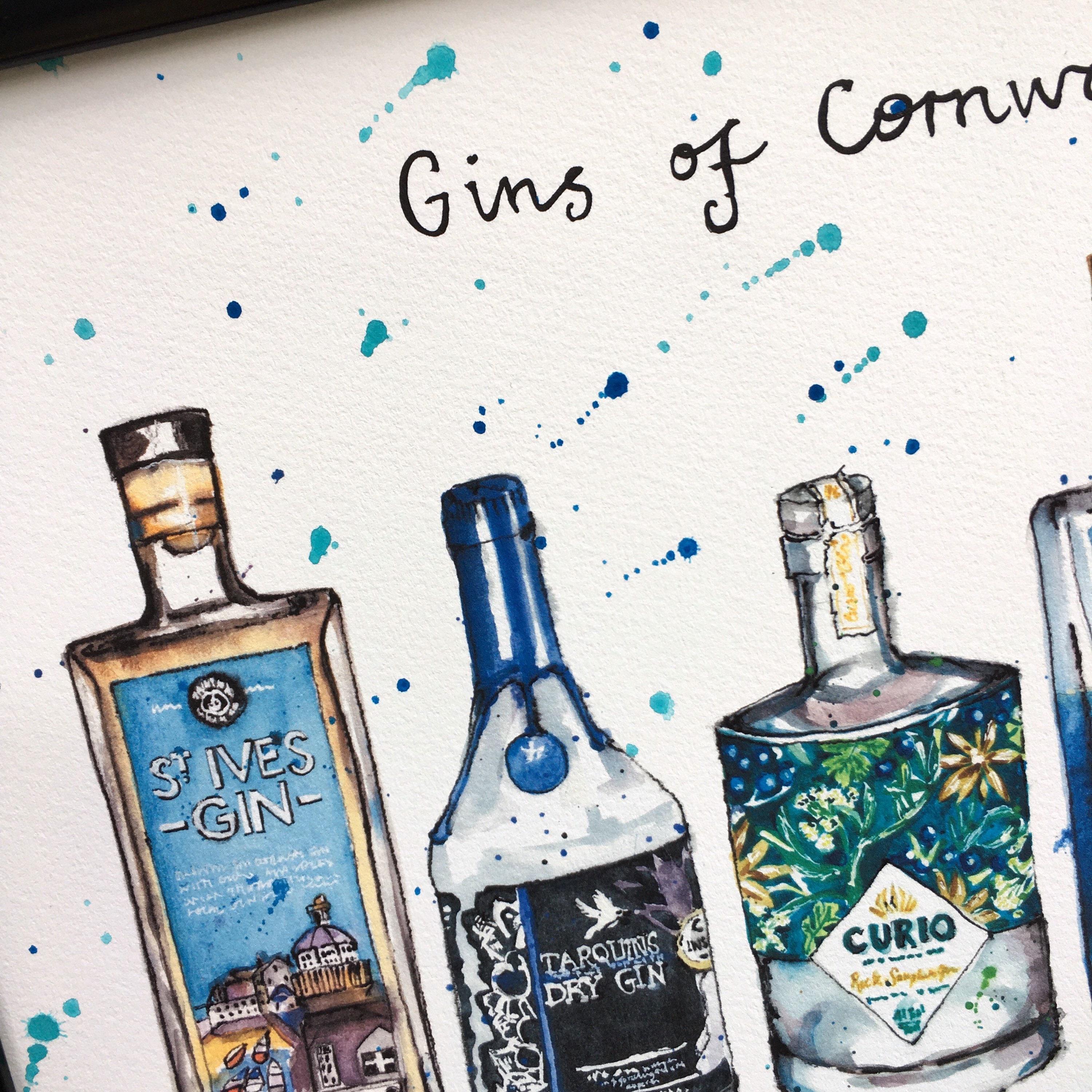 Gins of Cornwall Gin Gin and Tonic Cornish Gin Gift - Etsy UK