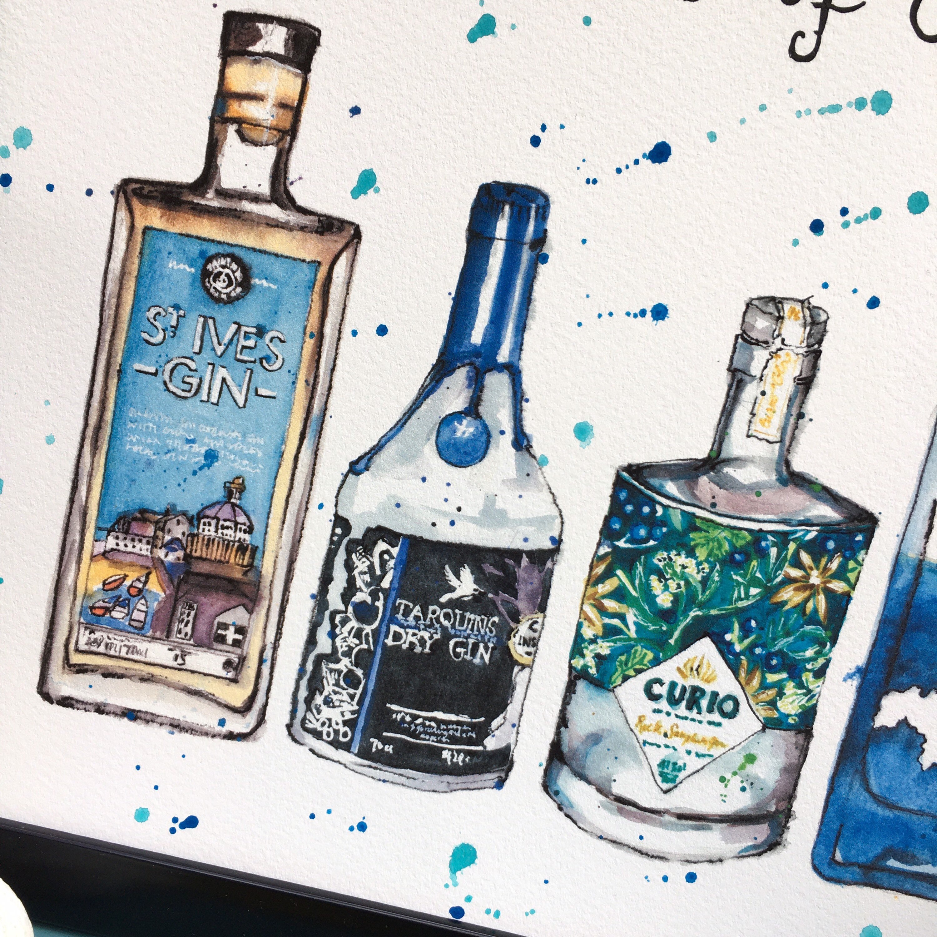 Gins of Cornwall Gin Gin and Tonic Cornish Gin Gift - Etsy UK
