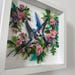 Handmade Quilled Blue Jay Birds in Flowers | Quilling Paper Art Wall ...