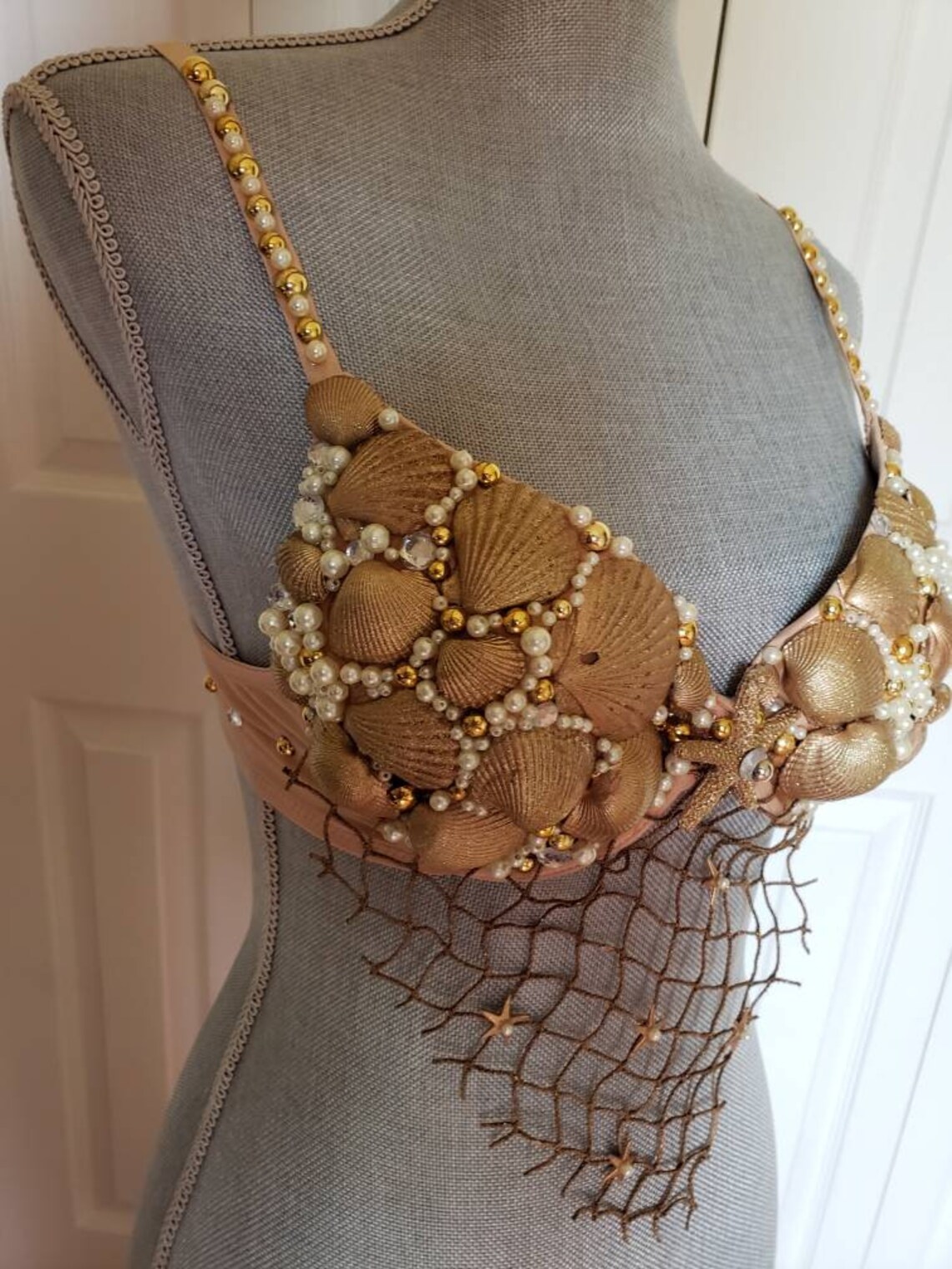 Swimmable Made-to-order Mermaid Bra - Etsy