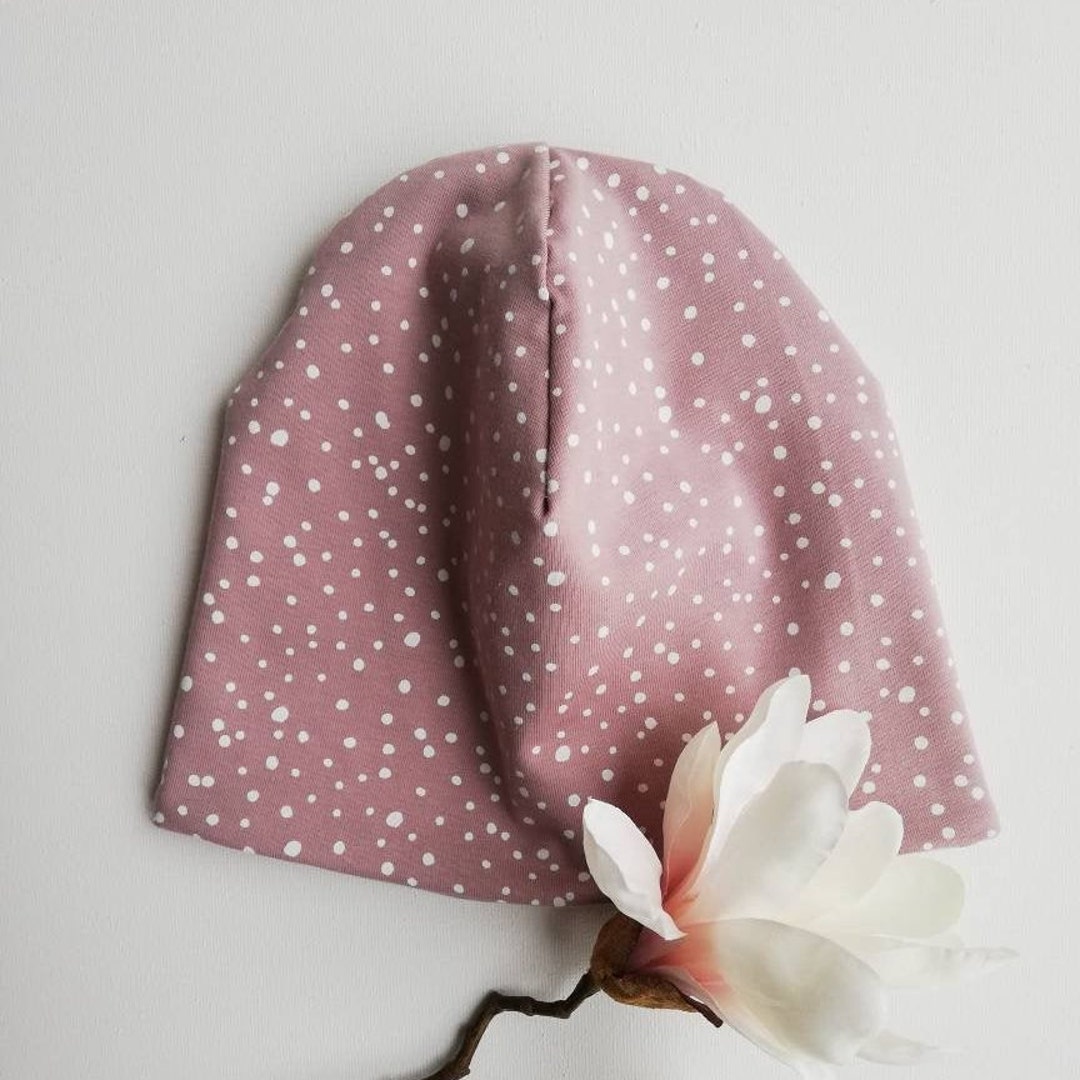 Gorro D O T S & S T R I P E S para bebé niña, gorro primavera, doble ...
