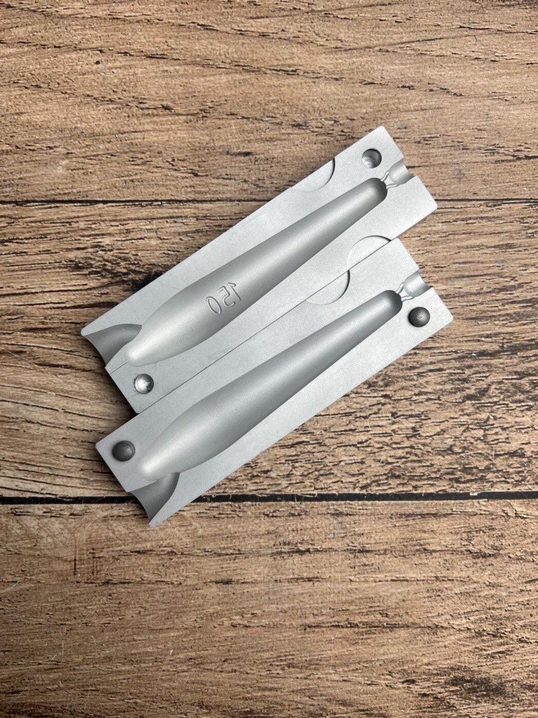 Lead Fishing Weight Molds Torpedo 150 G. 5.29 Oz Fishing Aluminum Mold ...