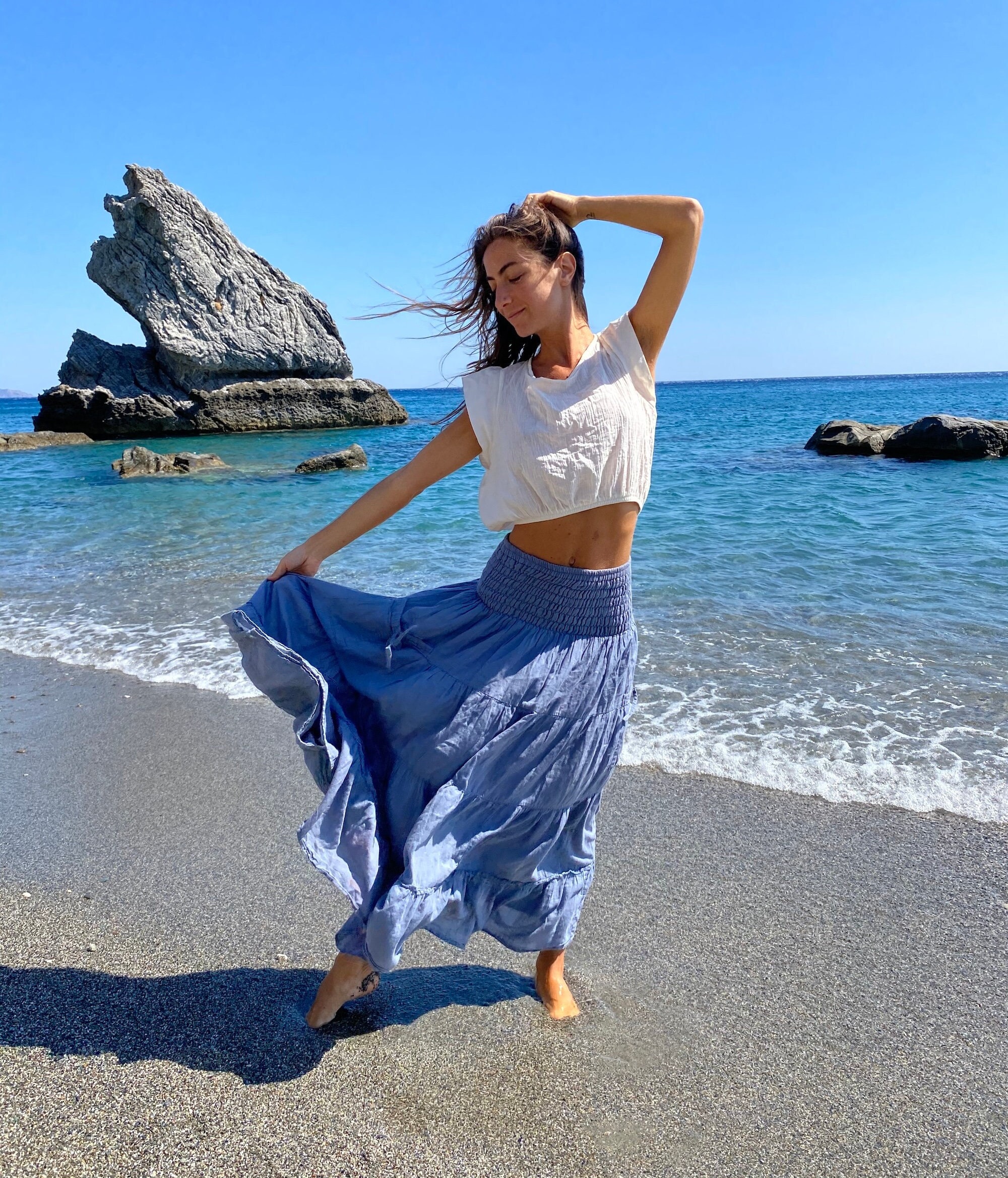 Travel Maxi Skirt - Etsy Travel Maxi Skirt - Etsy