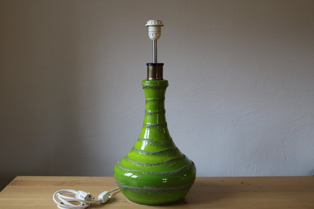 Carstens Ceramic WGP Vintage 70s "fat Lava" Design Floor Lamp - Etsy