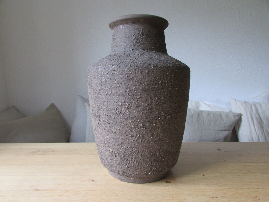 Carstens Tönnieshof WGP Vintage 60s Matt Brown Floor Vase 0554-40 - Etsy